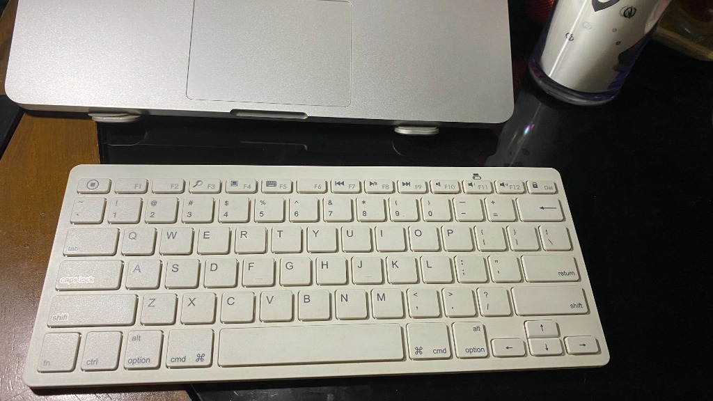 Miniso Ultrathin Bt Keyboard White, Computers & Tech, Parts ...