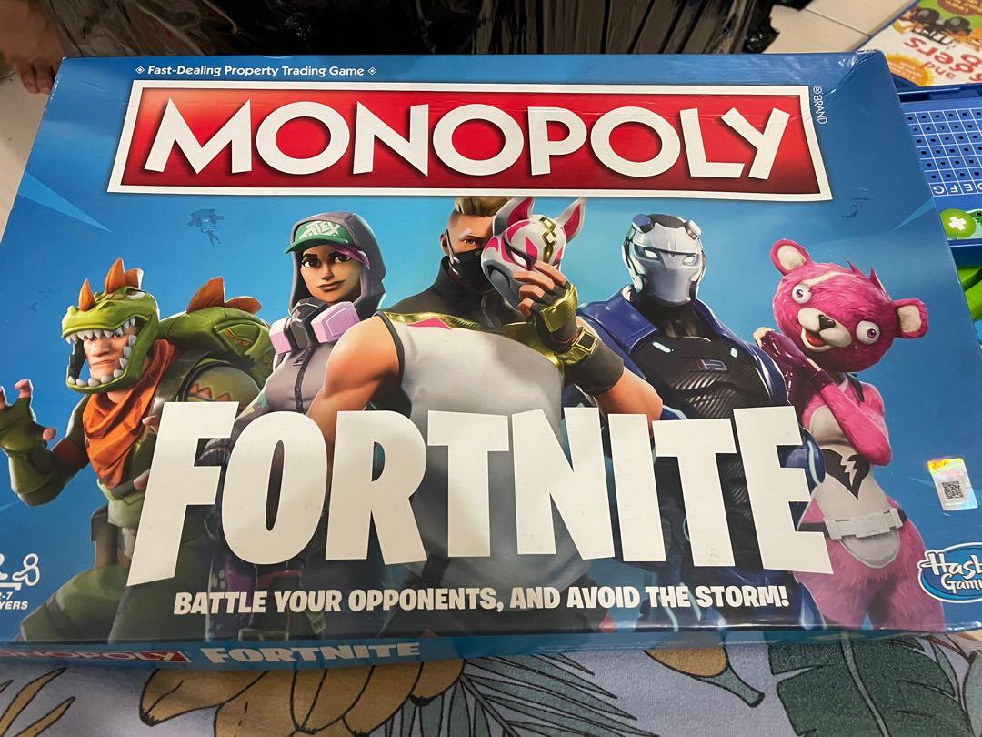 Monopoly fortnite board game, Hobbies & Toys, Toys & Games on Carousell