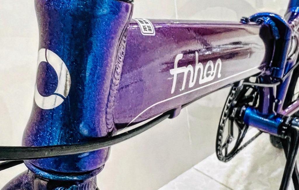 New Fnhon Blast 20” 9 speeds disc brake folding bike 風行摺車, 運動產品, 單車及配件 ...