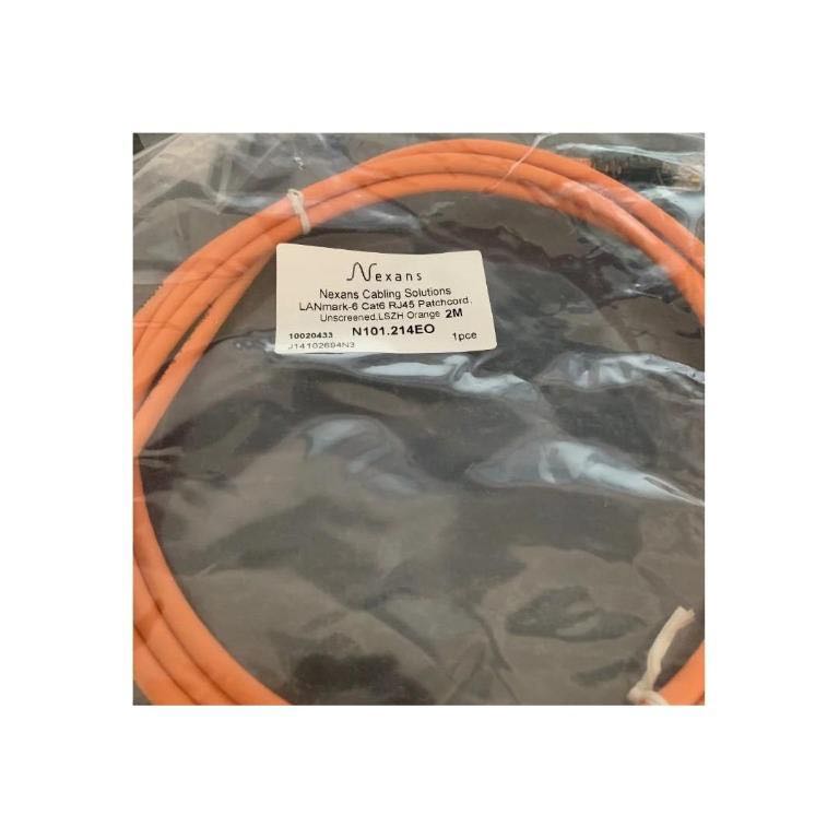 Nexans Cat 6 RJ45 LAN Cable 1m 2m 10m, Computers & Tech, Parts & Accessories, Cables & Adaptors ...