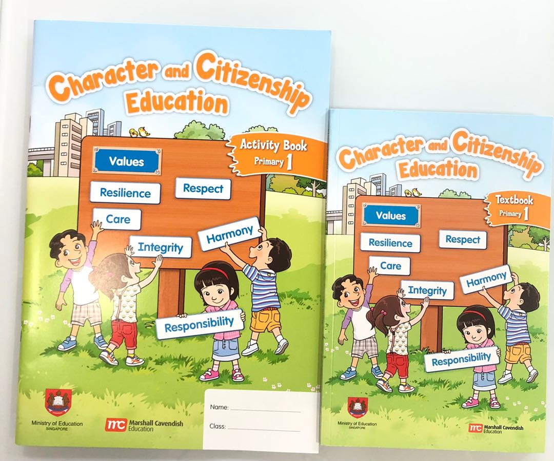 P1 Character and Citizenship Education Textbook & Activity Book ...