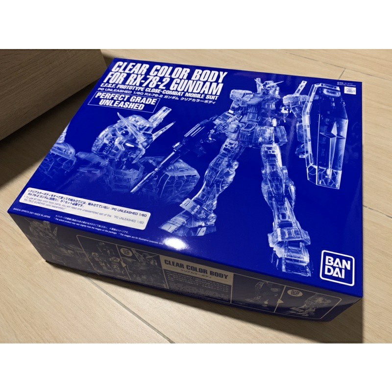 PG UNLEASHED 1/60 CLEAR COLOR BODY FOR RX-78-2 GUNDAM, 興趣及遊戲, 玩具 & 遊戲類 ...