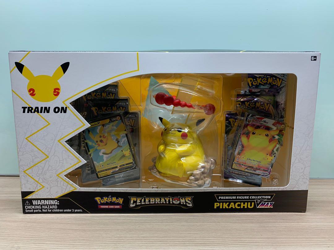 Pokemon 25th anniversary pikachu Vmax premium figure collection ...