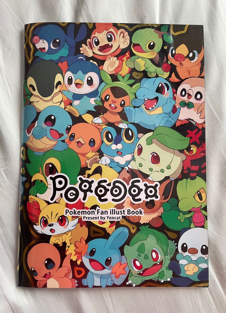 [POKEMON] Fan Illust Book by Yencat, Hobbies & Toys, Toys & Games on ...