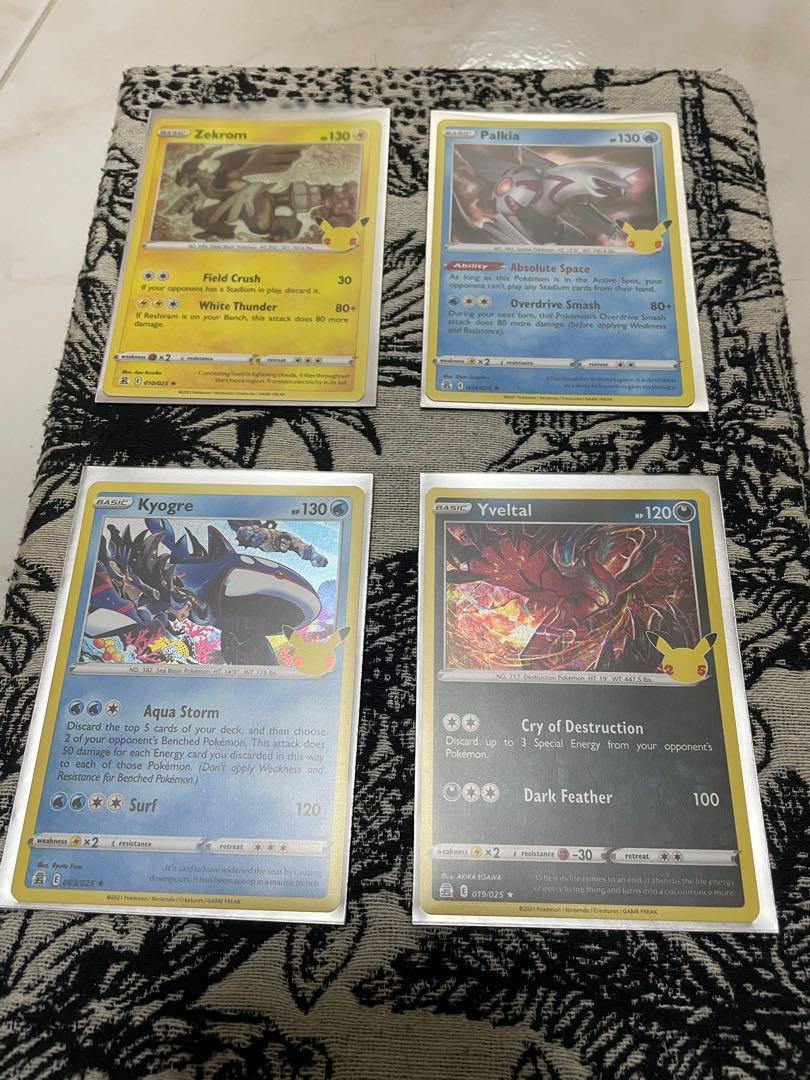 Pokemon TCG 25th Anniversary, Hobbies & Toys, Toys & Games on Carousell