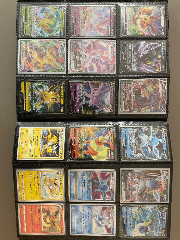 (可散）放Pokemon TCG Cards (S6a 伊貝eevee 系列+ 25 celebration+ 大量GX, V）- Group ...