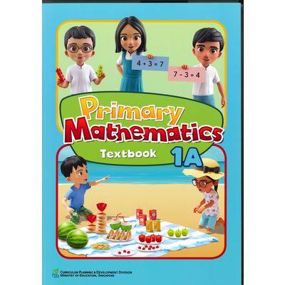 Primary One P1 Mathematics Textbook 1A & 1B, Hobbies & Toys, Books ...