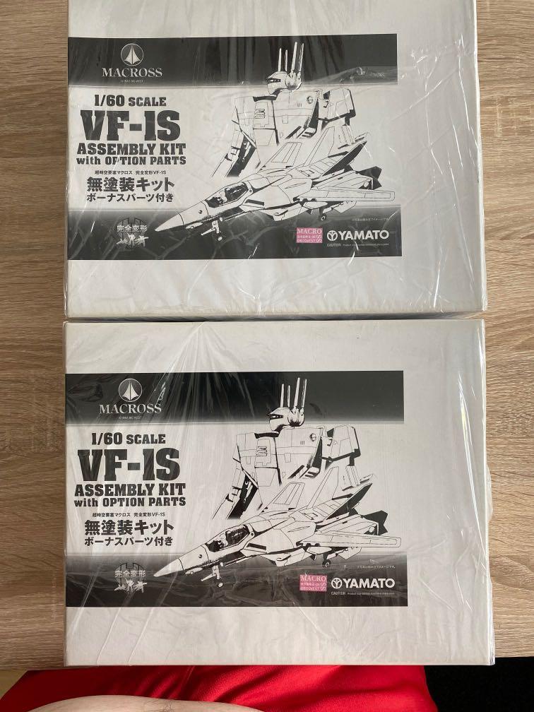 Rare Yamato 1/60 VF-1S assembly kit with optional parts, Hobbies & Toys, Toys & Games on Carousell