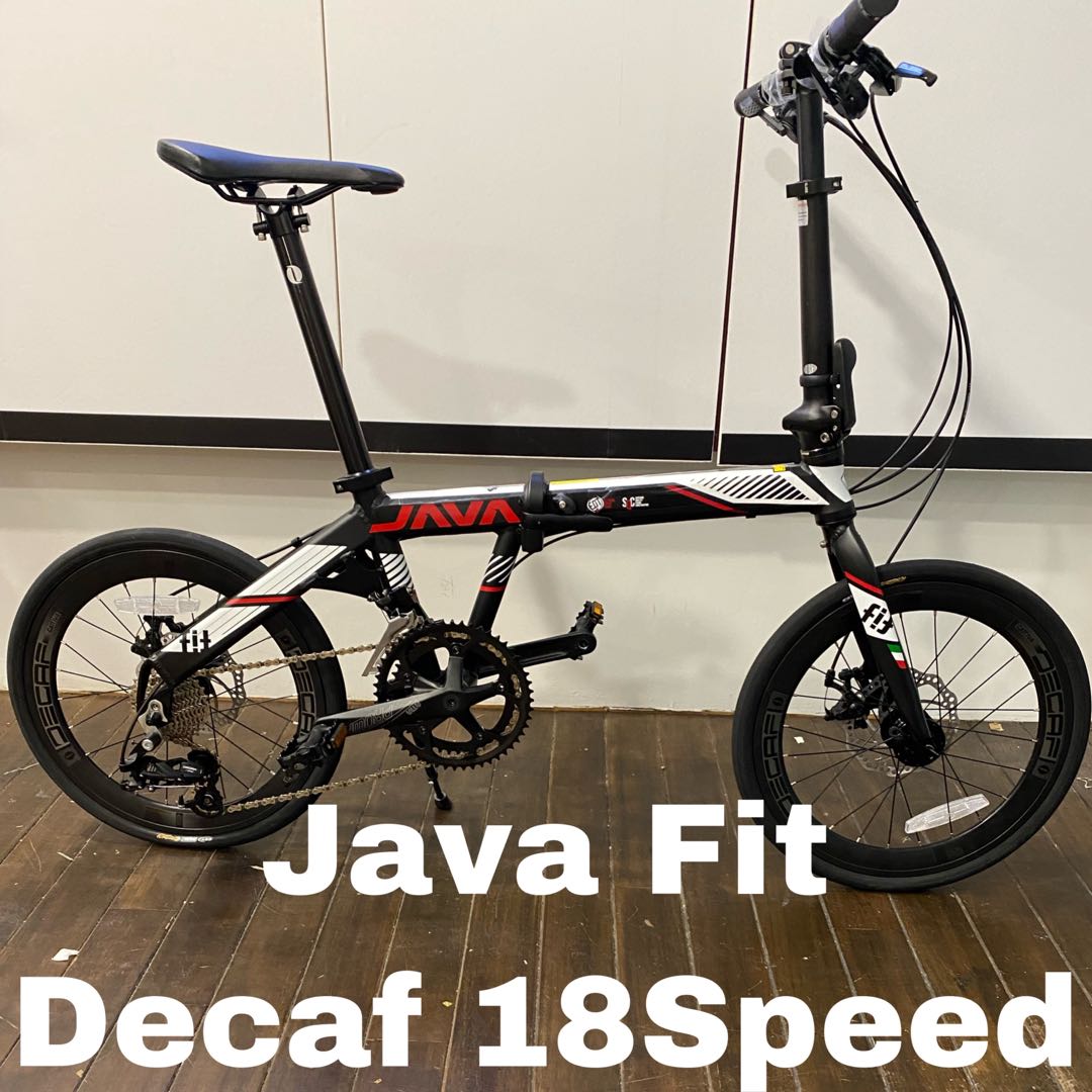 Ready stock Java Fit 18Speed Folding bike | Decaf Shifter 18Speed ...