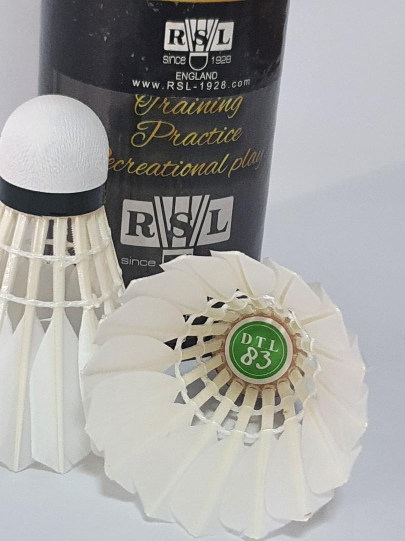 RSL DTL 83 shuttlecock, Sports Equipment, Sports & Games, Racket & Ball ...