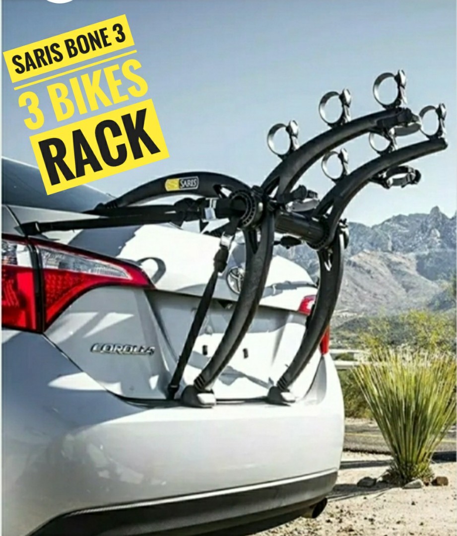 SARIS 3 bikes Car Rack, Bone solo, 2, 3, EX, Superbones, 3 Bicycles ...