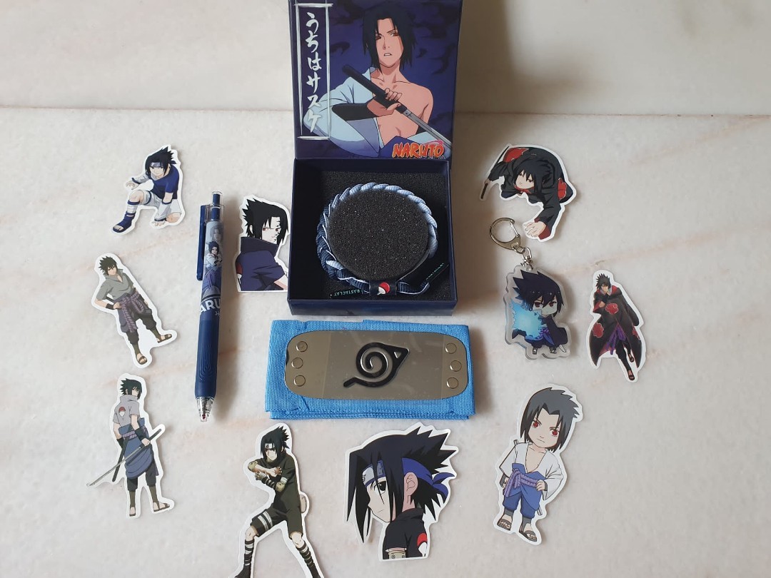 SASUKE NARUTO FANS MERCH ANIME JPOP BLINDBOX, Hobbies & Toys ...