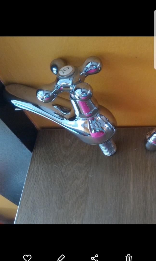 Savil Italy Brand Turn Taps, Furniture & Home Living, Bathroom ...