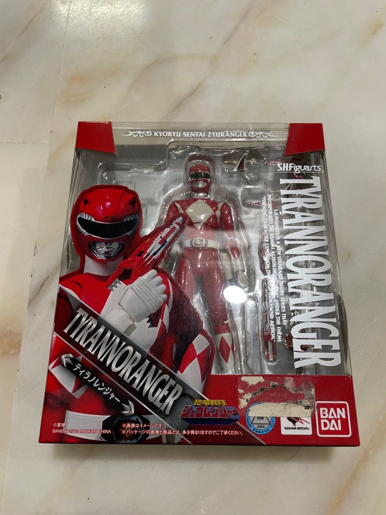 SHF Tyrannoranger MMPR Red Ranger Power Rangers Negotiable, Hobbies ...