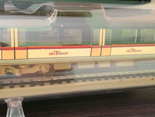 Singapore first MRT model. , Hobbies & Toys, Memorabilia & Collectibles ...