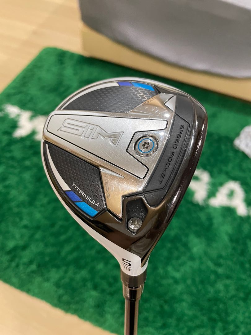 Taylormade SIM Ti Fairway Wood, Sports Equipment, Sports & Games, Golf ...