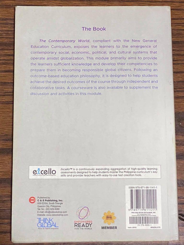 The Contemporary World Book (Outcome-based Module), Hobbies & Toys ...