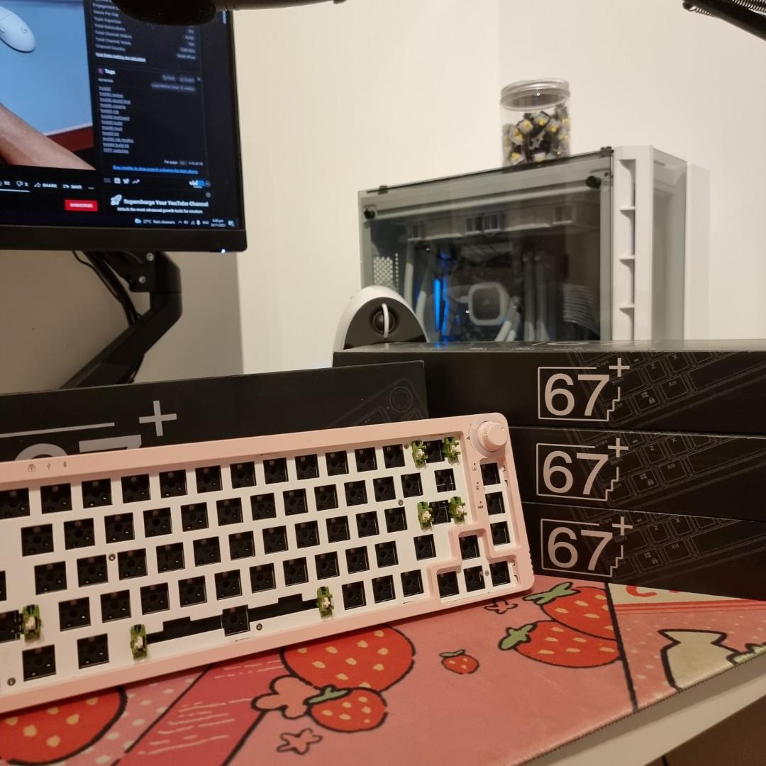 TM680 Mechanical Keyboard RGB Hot swappable Kit, Computers & Tech ...