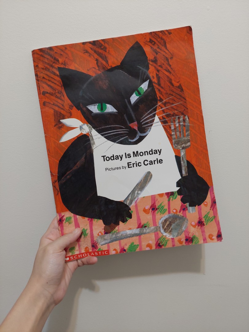 Today is Monday Eric Carle, Hobbies & Toys, Books & Magazines, Children ...