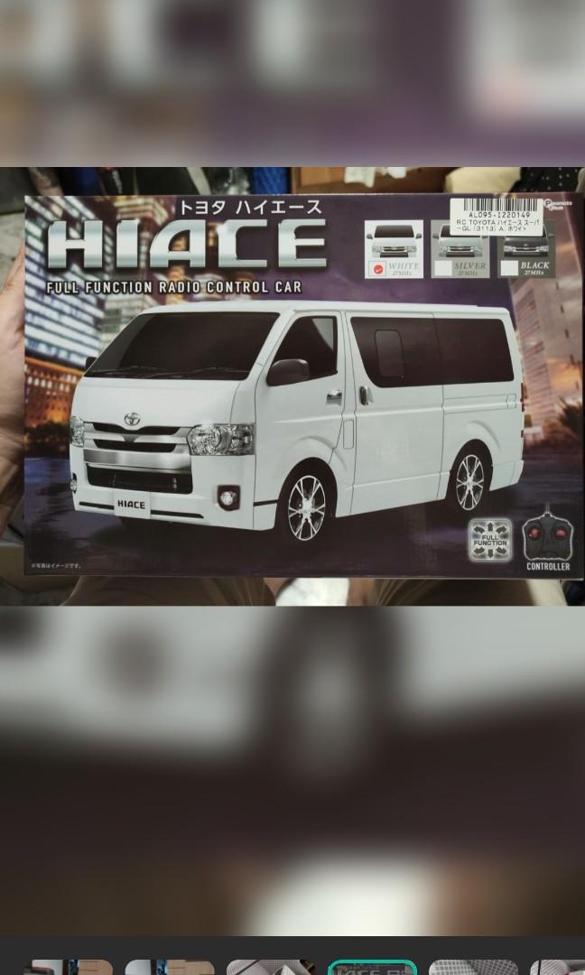 Toyota hiace van remote control rc car - BACK BY POPULAR DEMAND ...