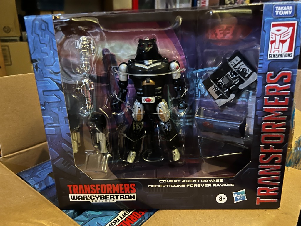 Transformers Generations WFC Trilogy - Boxset - Covert Agent Ravage ...
