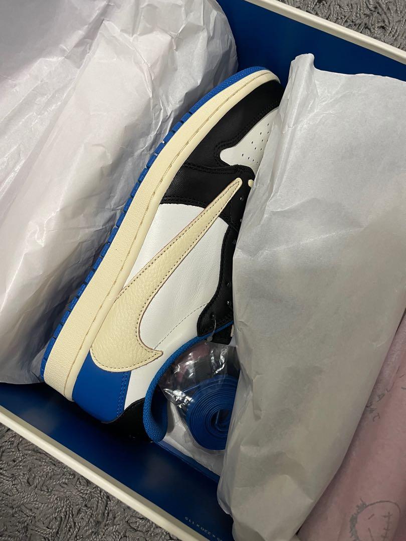 Travis Scott x fragments low, Men's Fashion, Footwear, Sneakers on ...