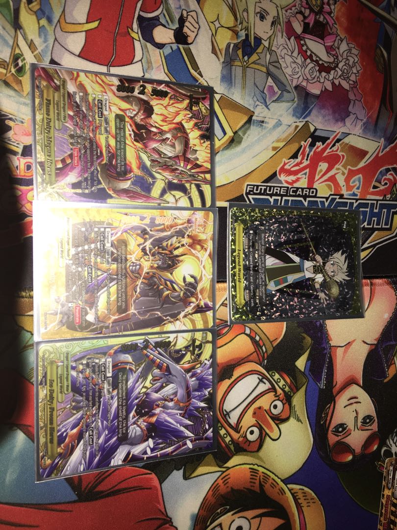 Triple Buddy Double Buddy Horus Full Built Buddyfight Deck Cards ...