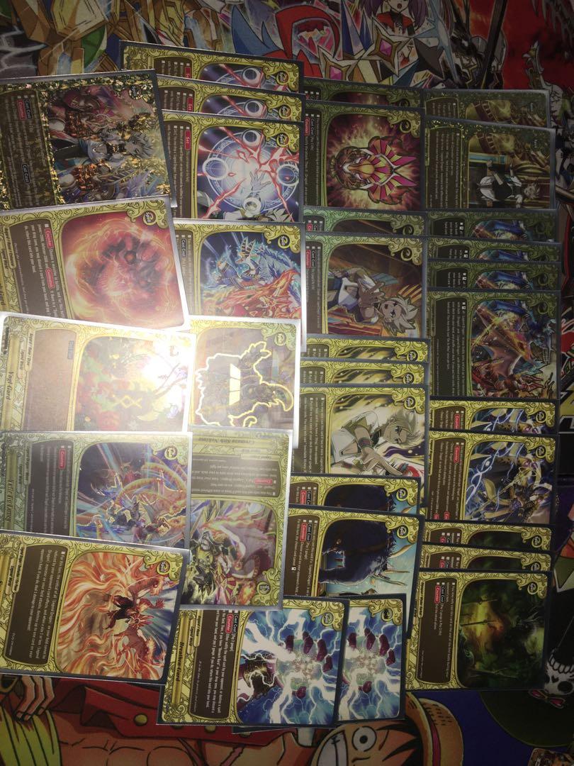 Triple Buddy Double Buddy Horus Full Built Buddyfight Deck Cards ...
