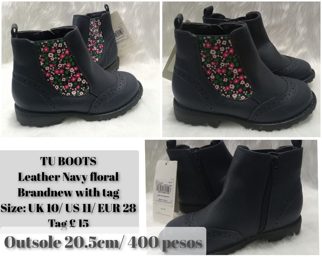 Tu boots new with tag floral, Babies & Kids, Babies & Kids Fashion on ...