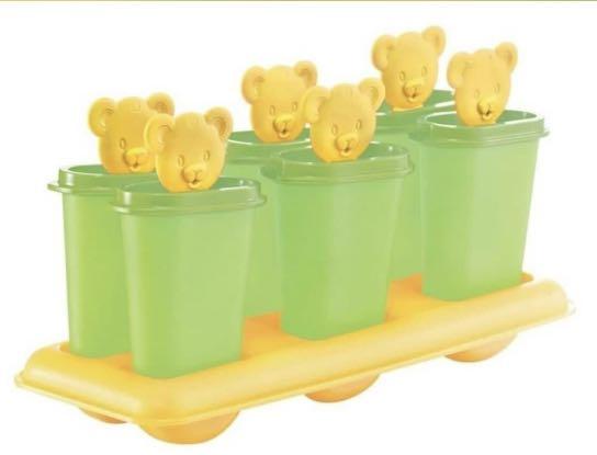 Tupperware Bear Ice Tups Set, Furniture & Home Living, Kitchenware ...