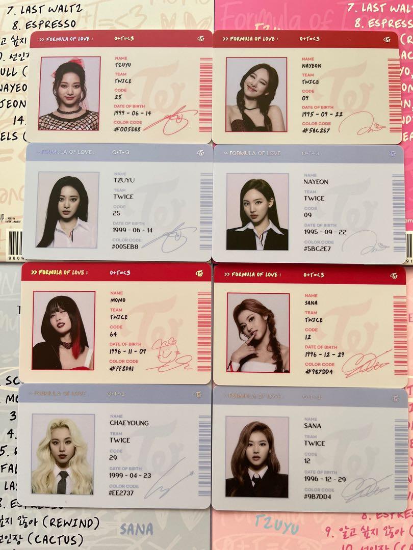 What k-pop groups have collectible ID cards? : r/kpophelp
