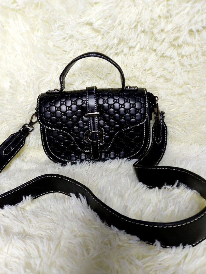 Two Way Leather Ba, Women's Fashion, Bags & Wallets, Cross-body Bags on ...