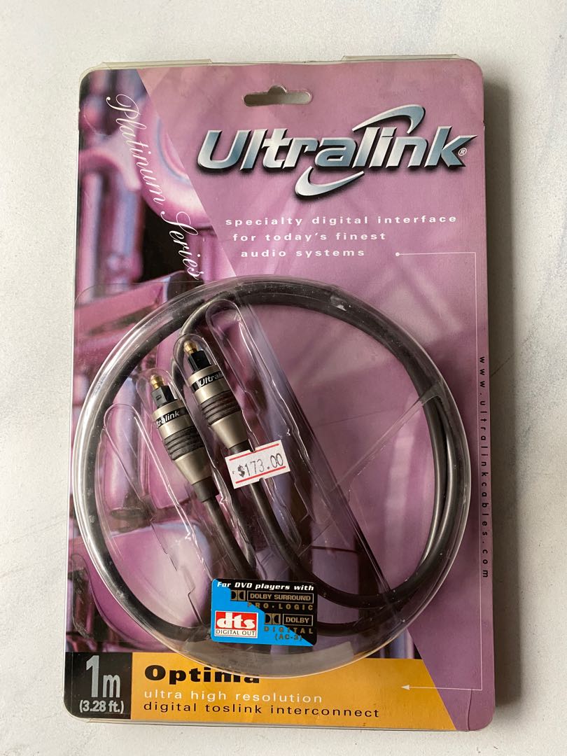 Ultralink Optima digital cable 1M, Audio, Other Audio Equipment on ...