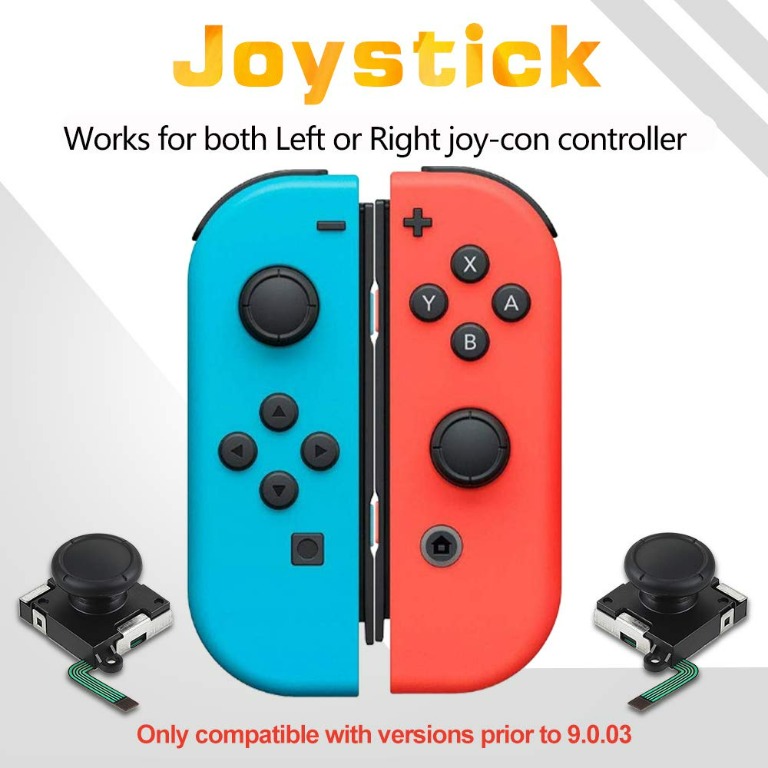 Vastar 2-Pack 3D Joycon Joystick Replacement - Screwdriver Tool, Analog ...