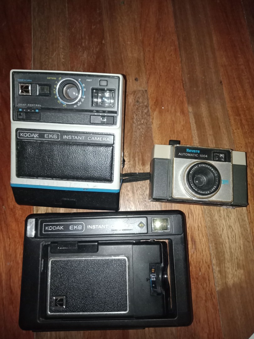 Vintage Kodak Camera Collection Set, Photography, Cameras on Carousell
