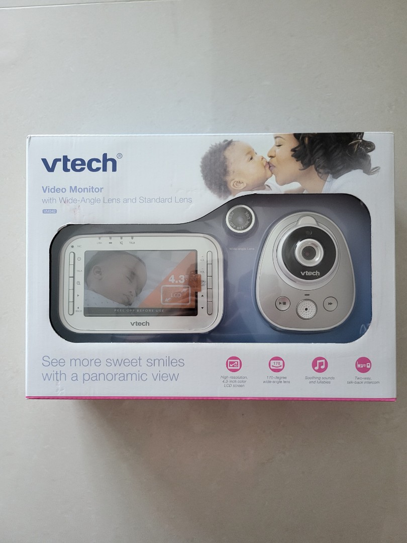Vtech Baby Monitor VM342, Babies & Kids, Baby Monitors on Carousell