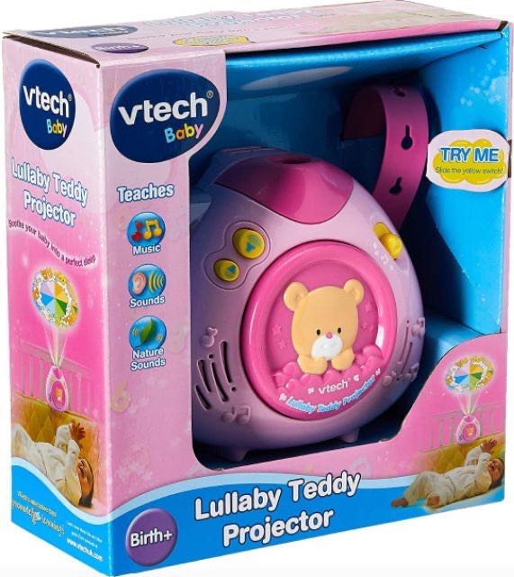 VTech Lullaby Teddy Projector, Babies & Kids, Infant Playtime on Carousell
