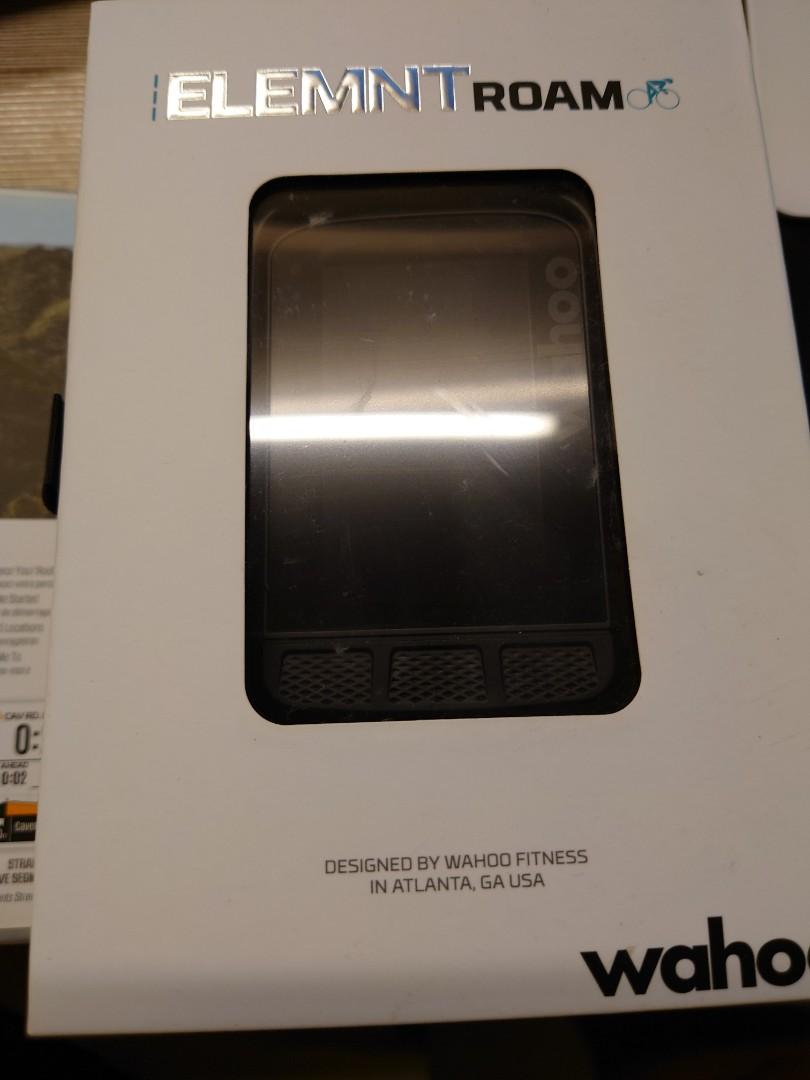WAHOO ELEMENT ROAM + SPEED CADENCE SENSORS, Sports Equipment, Bicycles ...