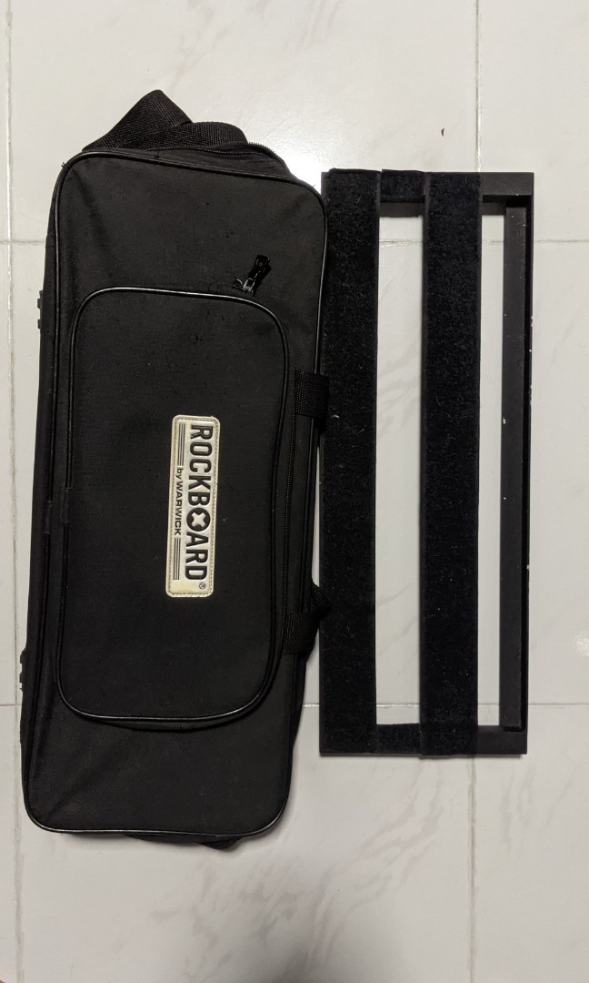 Warwick Rockboard Jam pedalboard w/ Gigbag, Hobbies & Toys, Music ...