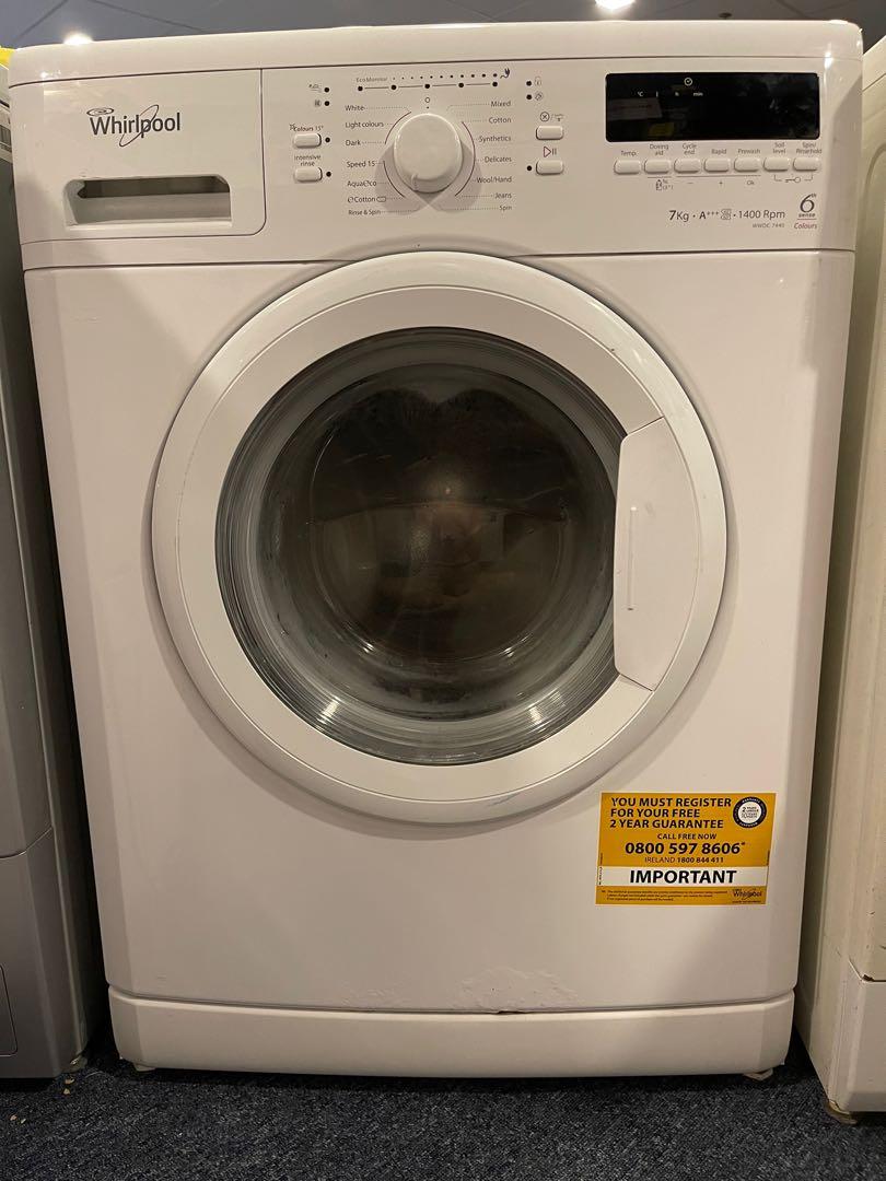 Whirlpool freestanding front loading washing machine: 7kg - WWDC 7440 C ...