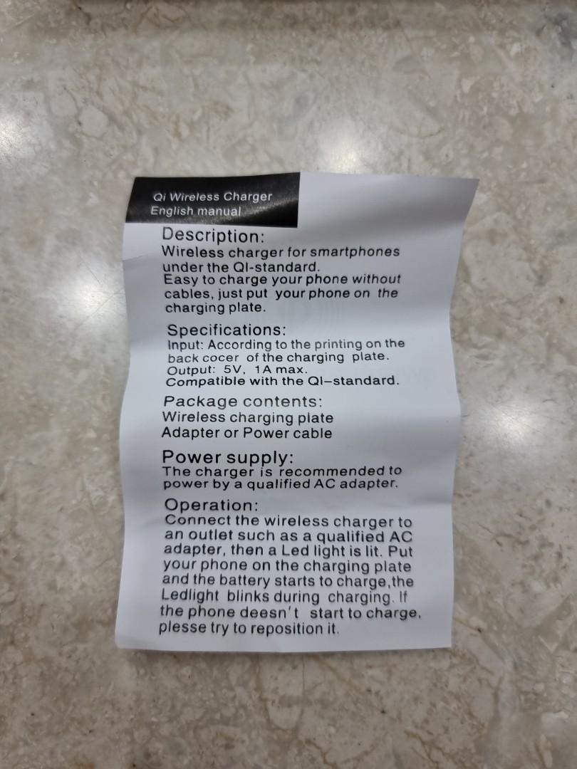 Wireless Charger from SIA, Mobile Phones & Gadgets, Mobile & Gadget ...