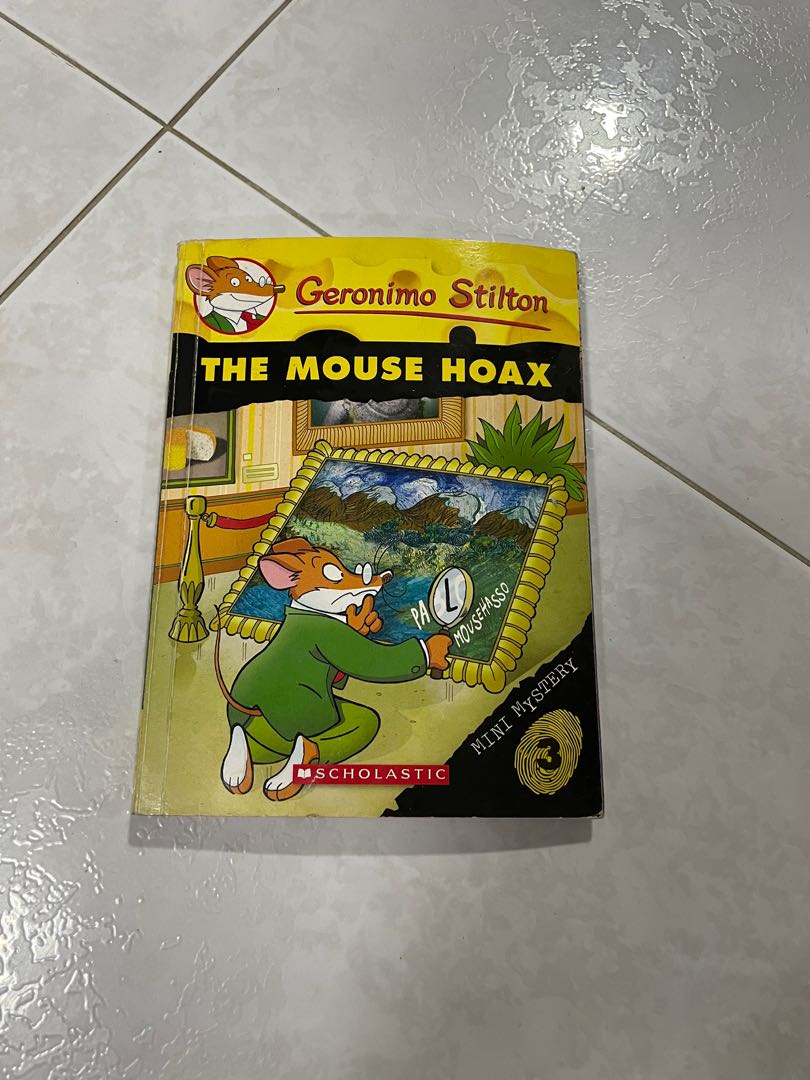 14.8 cm Geronimo Stilton (The Mouse Hoax), Hobbies & Toys, Books ...