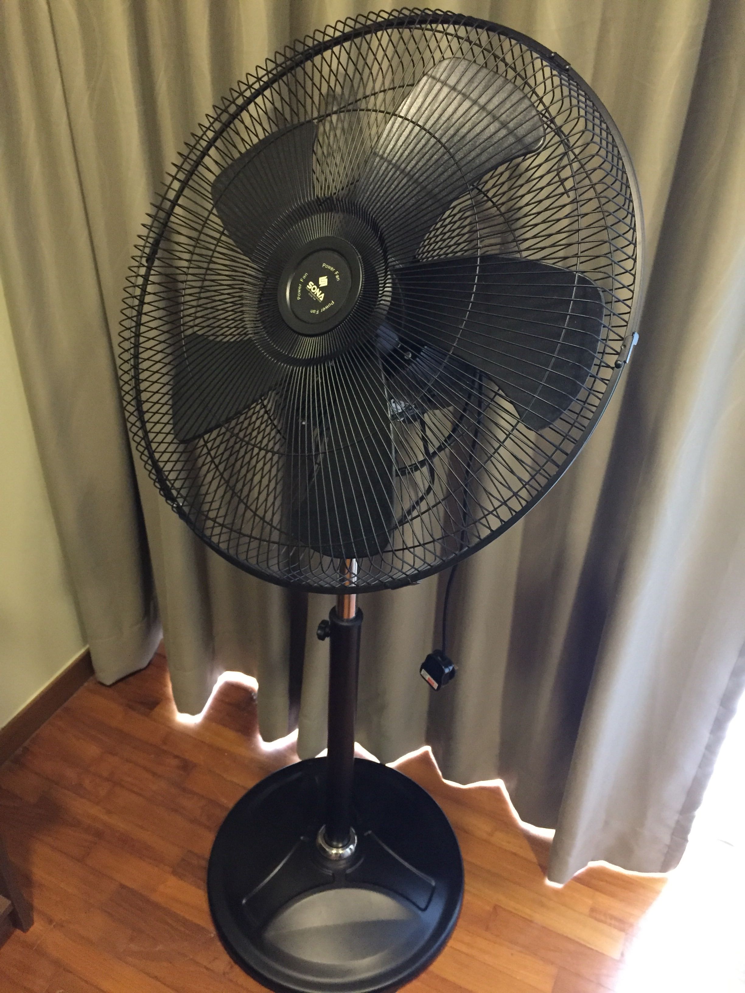 150W Standing Fan. As new, Furniture & Home Living, Lighting & Fans ...