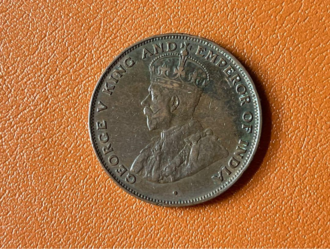 1924 Hong Kong King George V 1 Cent Bronze Coin, Hobbies & Toys ...
