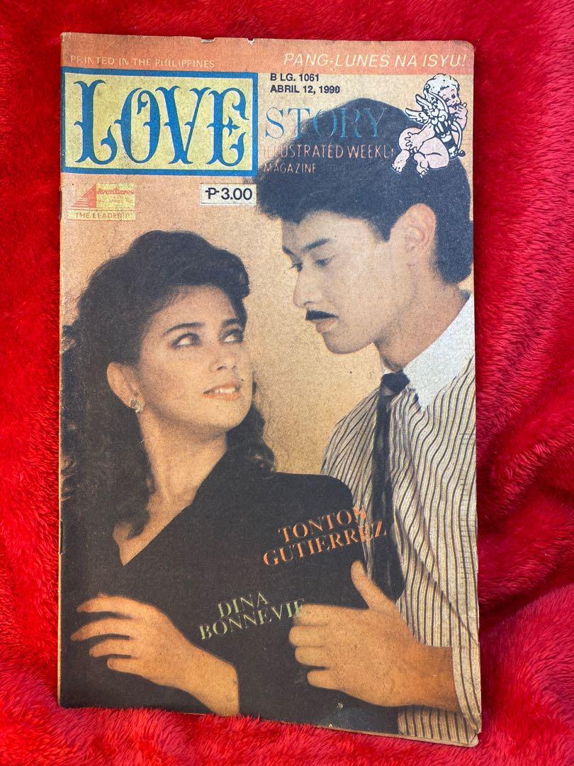 1990 Love Story Komiks 1061 Philippines Tagalog Comics Dina Bonnevie ...