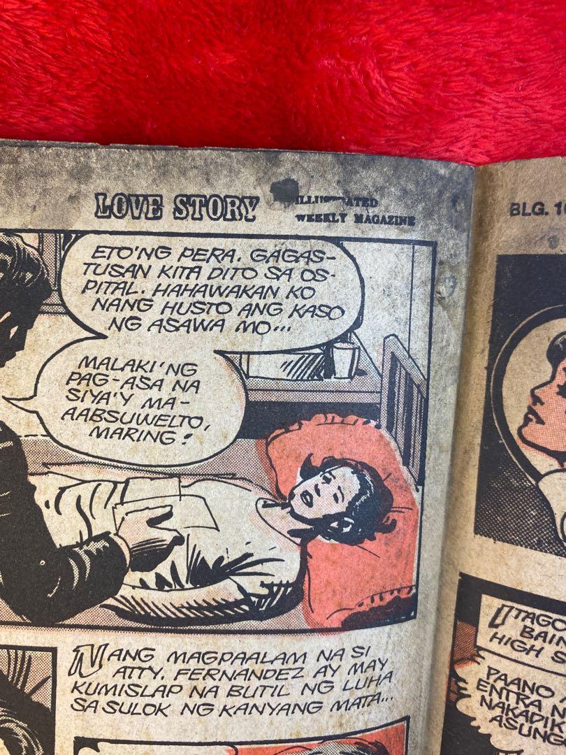1990 Love Story Komiks 1061 Philippines Tagalog Comics Dina Bonnevie ...