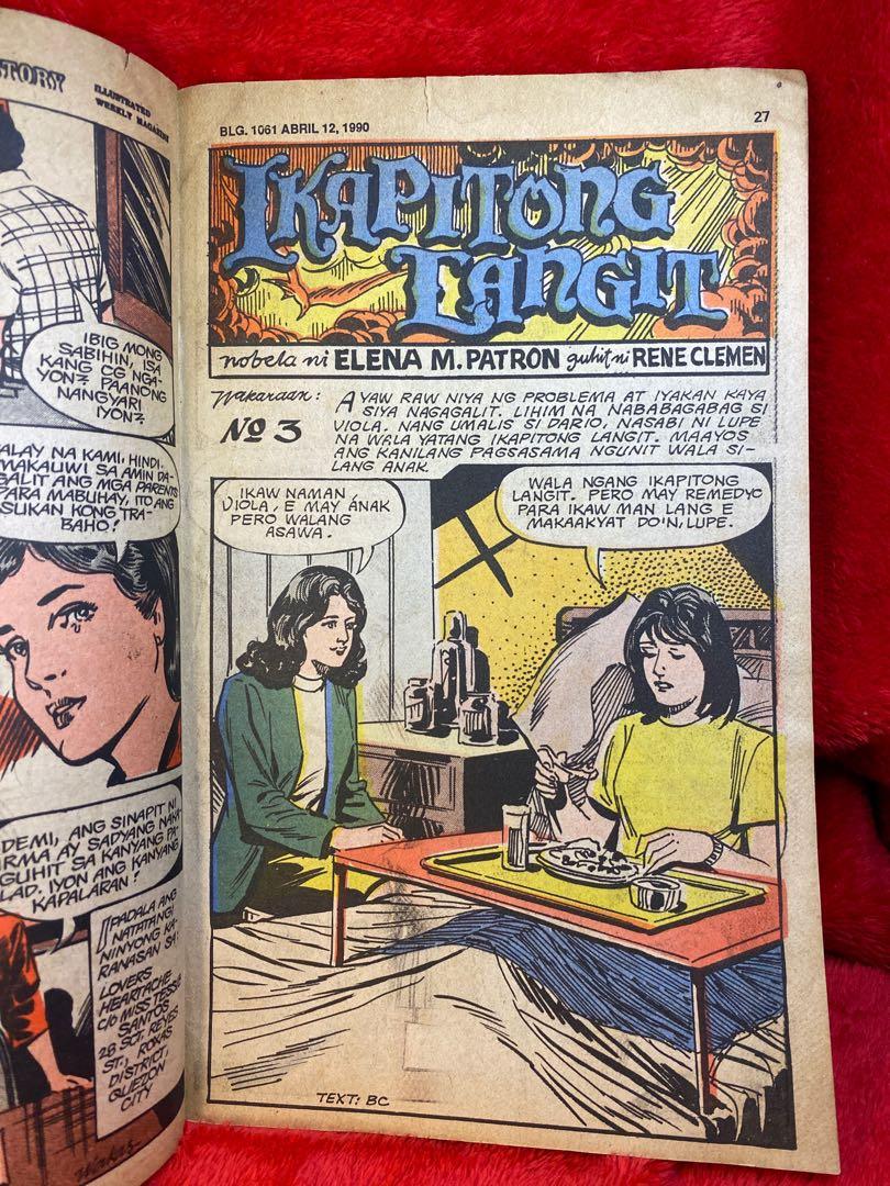 1990 Love Story Komiks 1061 Philippines Tagalog Comics Dina Bonnevie ...