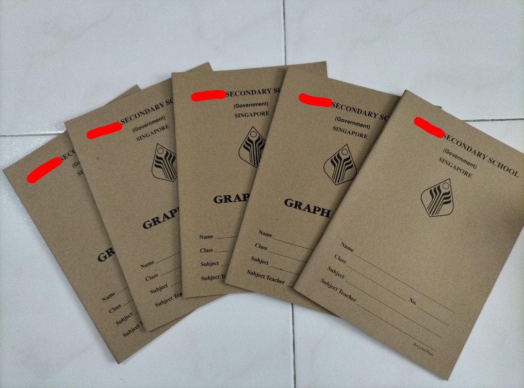 A4 size foolscap/graph book, Hobbies & Toys, Stationery & Craft ...