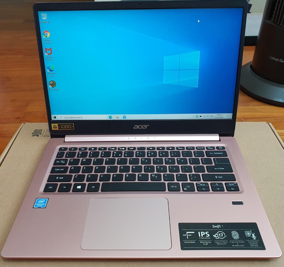 Acer Swift 1 Sakura Pink Laptop, Computers & Tech, Laptops & Notebooks ...
