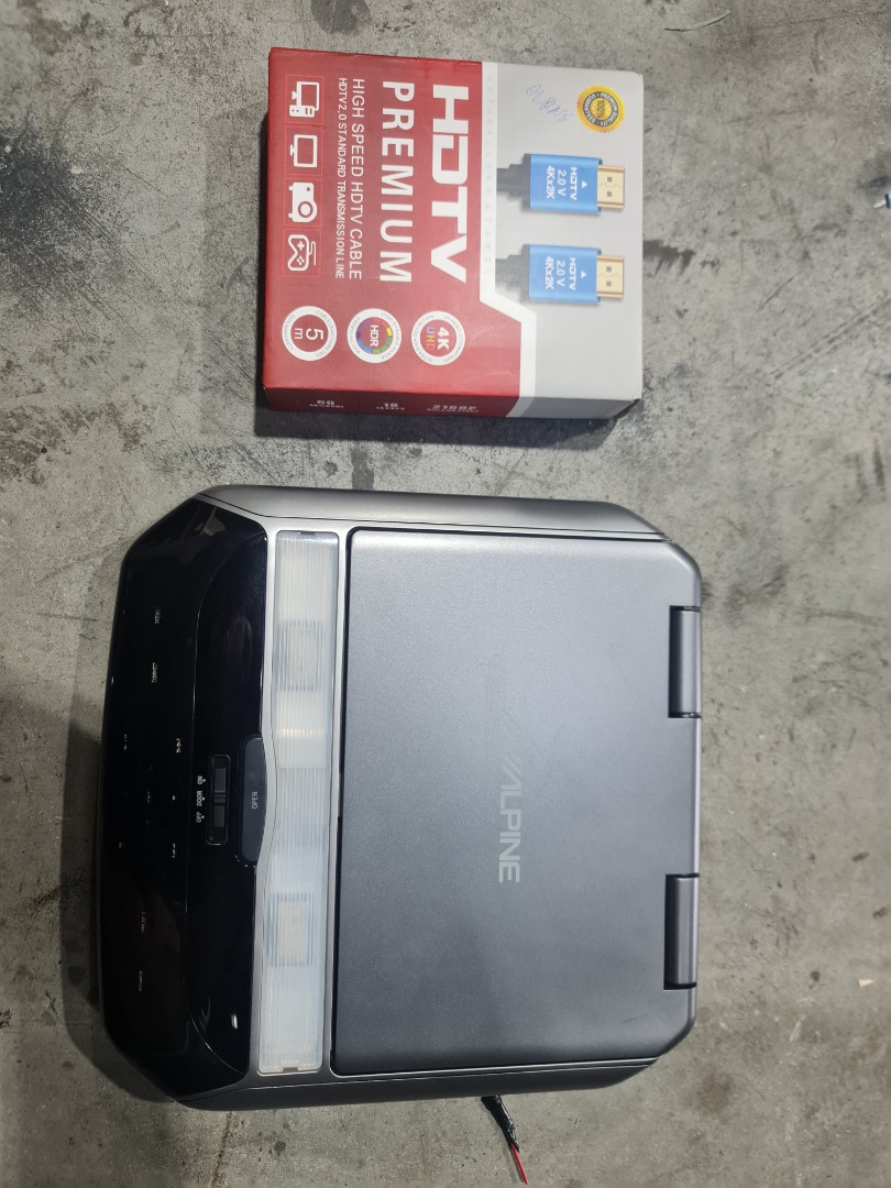 Alpine Roof Monitor 10", Car Accessories, Electronics & Lights on Carousell